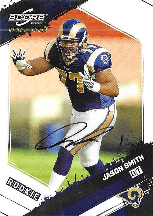 Smith, Jason (OT) | The Football Autograph Encyclopedia